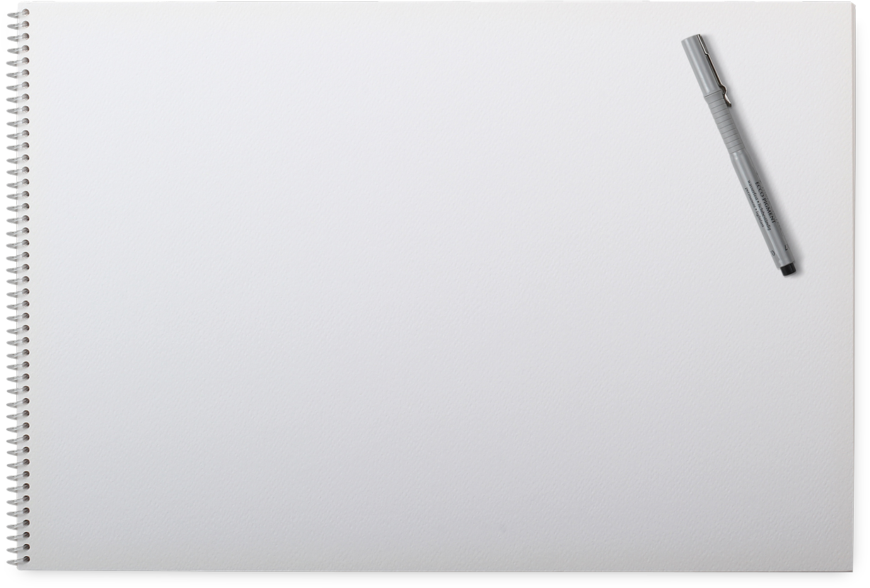 Download Spiral Binding Notebook With Pen Png Image - Note Book Png ...