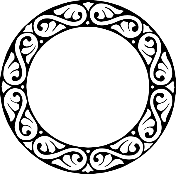 Download Tribal Circle Border Clipart - Letter K Monogram Png - Full ...