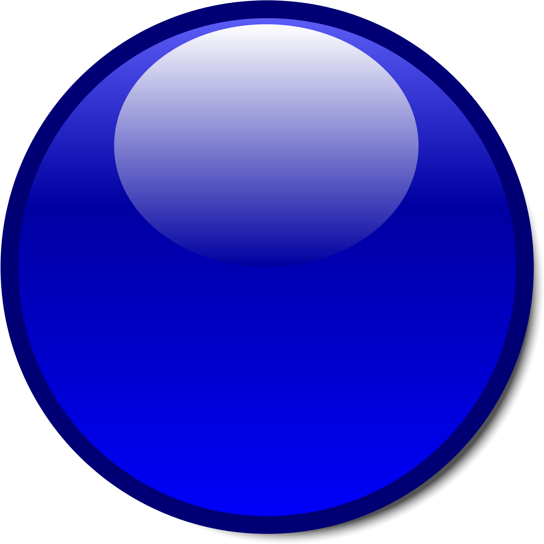 Download New Svg Image - 3d Blue Circle Png - Full Size PNG Image - PNGkit