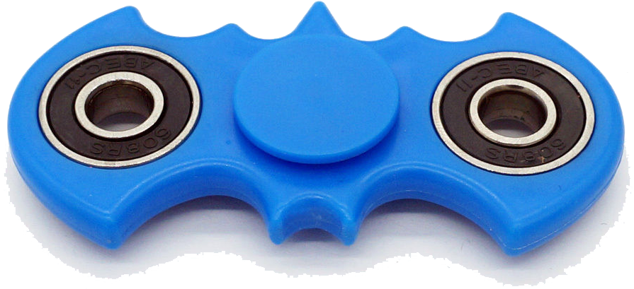 Download Blue Batman Fidget Spinner - Full Size PNG Image - PNGkit