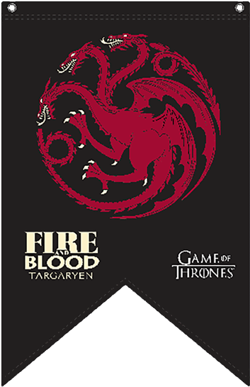 Download Game Of Thrones Flag - Full Size PNG Image - PNGkit
