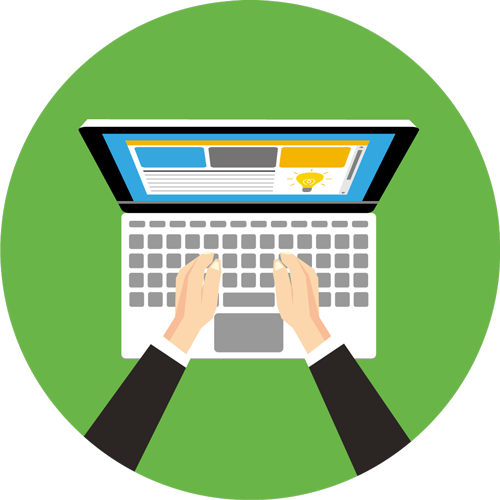 Download Container Icon Laptop - Working On Laptop Icon Png - Full Size ...