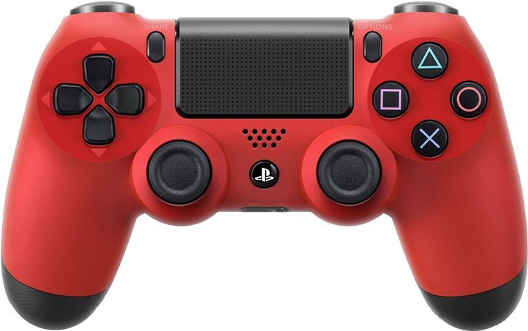 Download Magma Red Rapid Fire Ps4 Controller - Sony Dualshock 4 Wireless Controller For ...