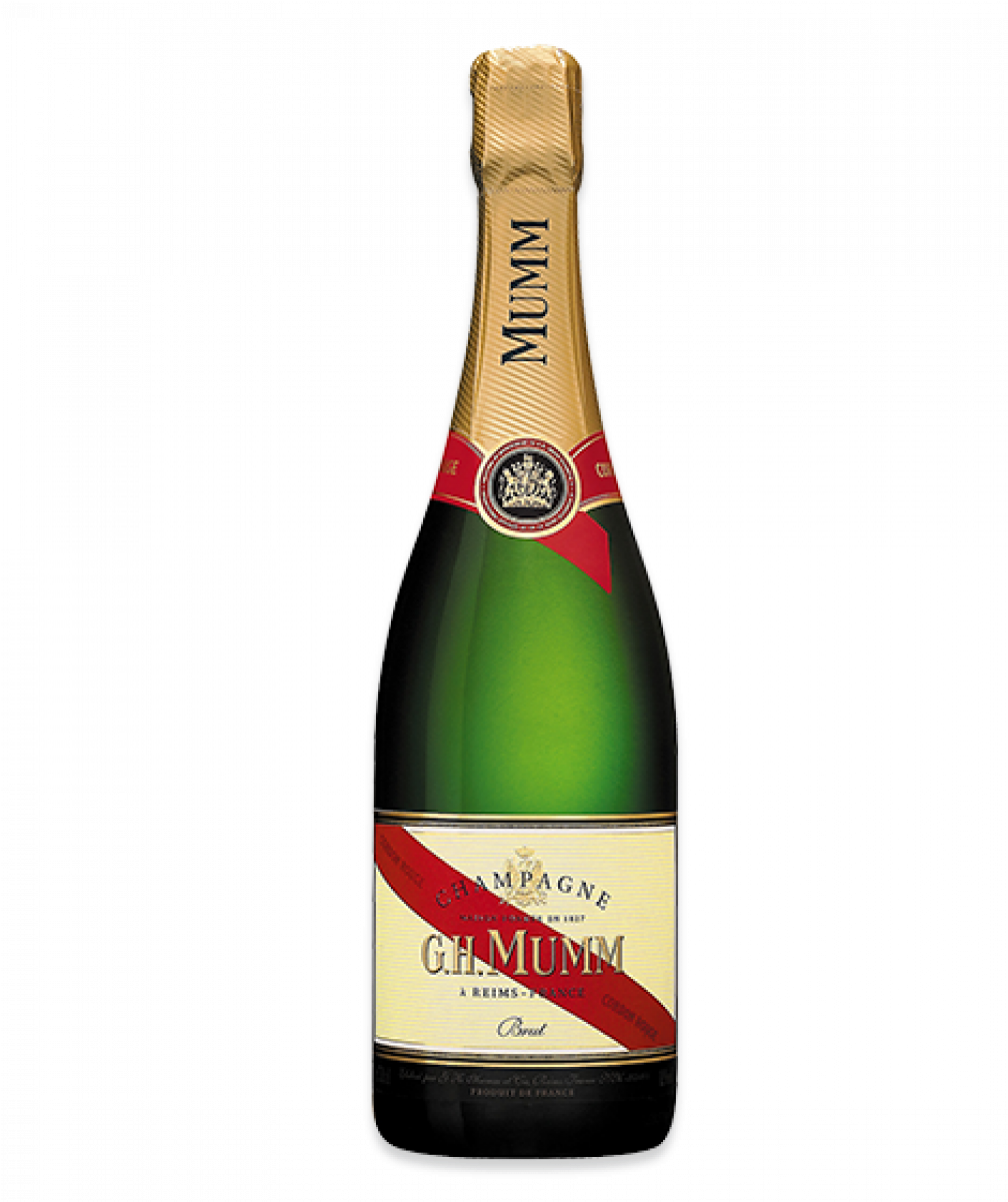 Download Mumm Nv Champagne 750ml - Mumm Cordon Rouge 375ml - Full Size ...