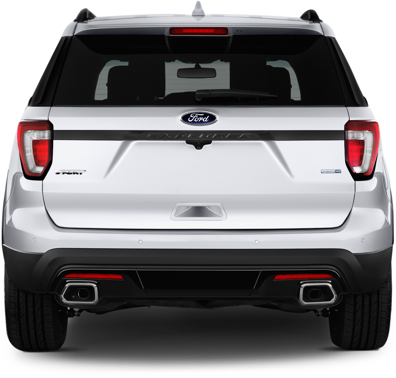 Download 34 - - 2017 Explorer Sport Rear - Full Size PNG Image - PNGkit