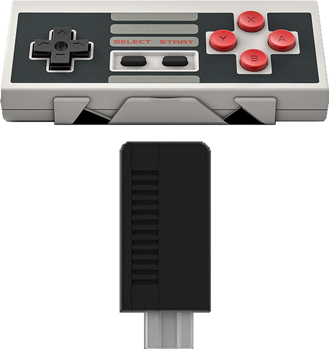 Download Mini Wireless Controller Set - 8bitdo Nes30 Classic Edition ...