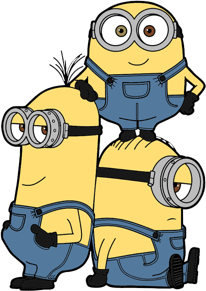 Download Minions Clipart Kevin Cute Borders Vectors Animated - Kevin ...