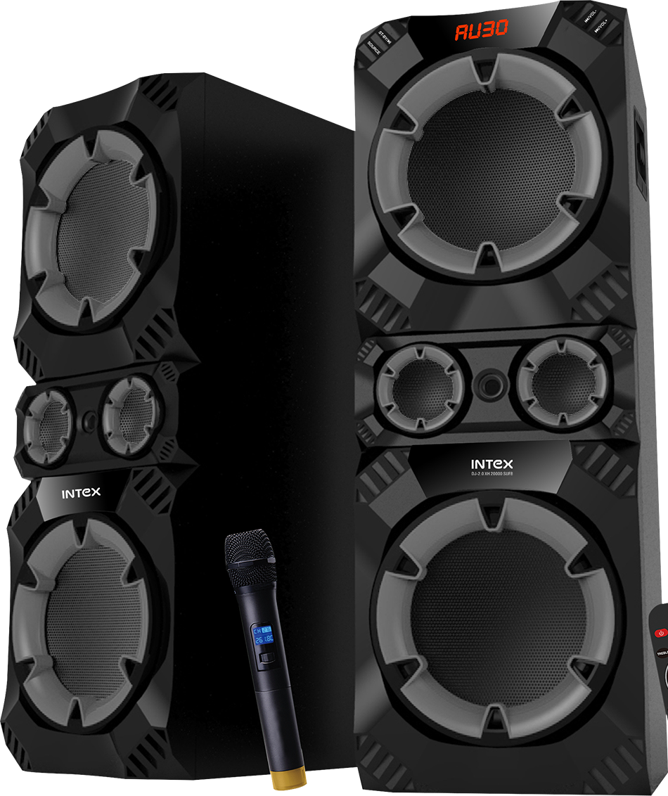 Download Intex Dj 2.0 Xh 20000 Sufb Dj Audio Speaker - Full Size PNG ...