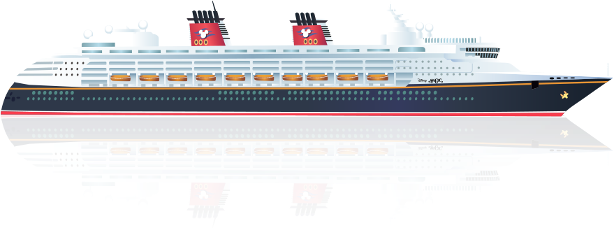Download Ferry Clipart Disney Cruise Line - Disney Cruise Ship Transparent - Full Size PNG Image ...