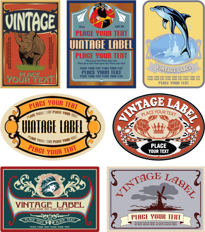 Download Vintage Labels - Vintage Label - Full Size PNG Image - PNGkit