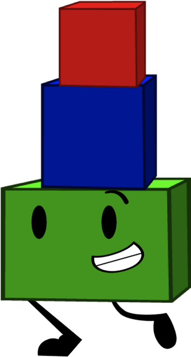 Download Building Blocks Pose - Glue Stick Bfdi - Full Size PNG Image ...