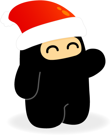 Download Holiday - Ninja Santa Png - Full Size PNG Image - PNGkit