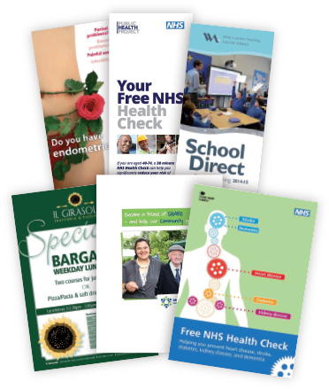 Download A Selection Of Leaflets And Flyers - Flyers And Leaflets Png ...