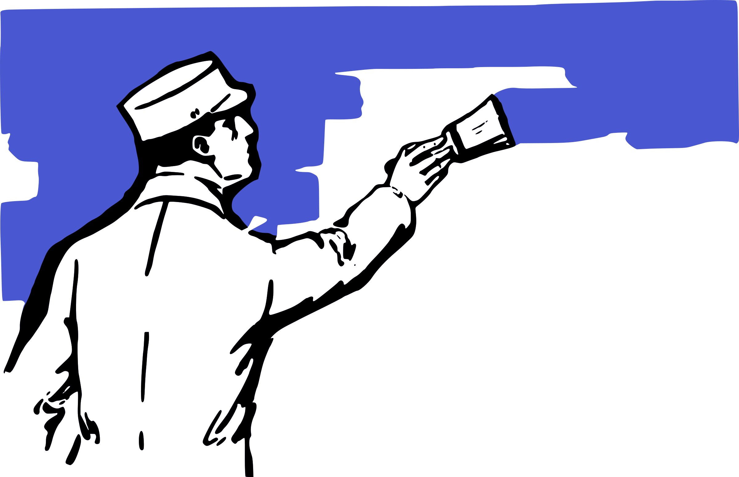 Download This Free Icons Png Design Of Man Painting - Full Size PNG ...