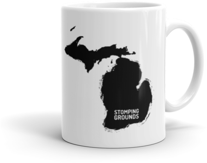 Download Michigan State Coffee Mug - Pink Michigan Rectangle Magnet ...
