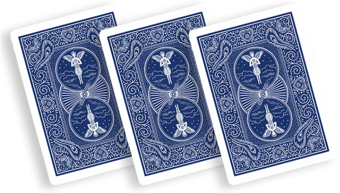 Download Bicycle Playing Cards 809 Mandolin Back Blue/red By ...