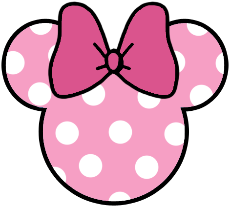 Download Minnie Pink Polka Dots - Full Size PNG Image - PNGkit