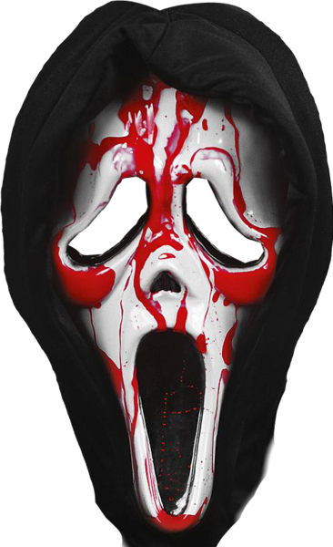 Download Share This Image - Scream Movie Mask Blood - Full Size PNG ...
