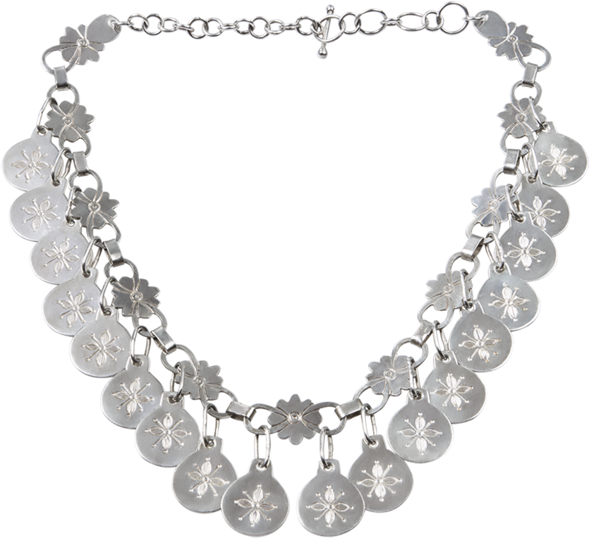 Download Silver Necklace Nature Mapuche Sterling Chile Lagrimas ...