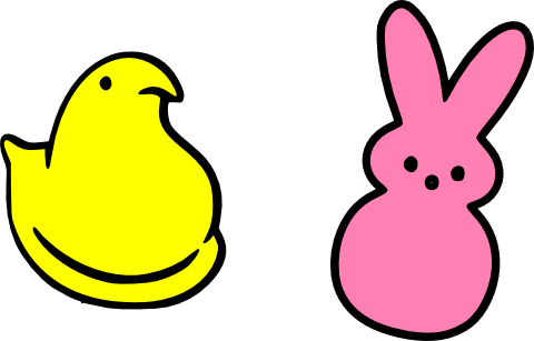 Download Happy Easter Clipart Images Gif Animated Pictures - Peeps ...