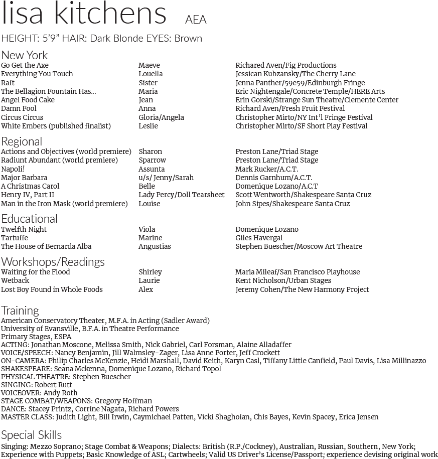 Download Lisa's Resume - Full Size PNG Image - PNGkit