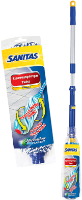 Download Microfibre Twist Mop - Tee Ball - Full Size PNG Image - PNGkit