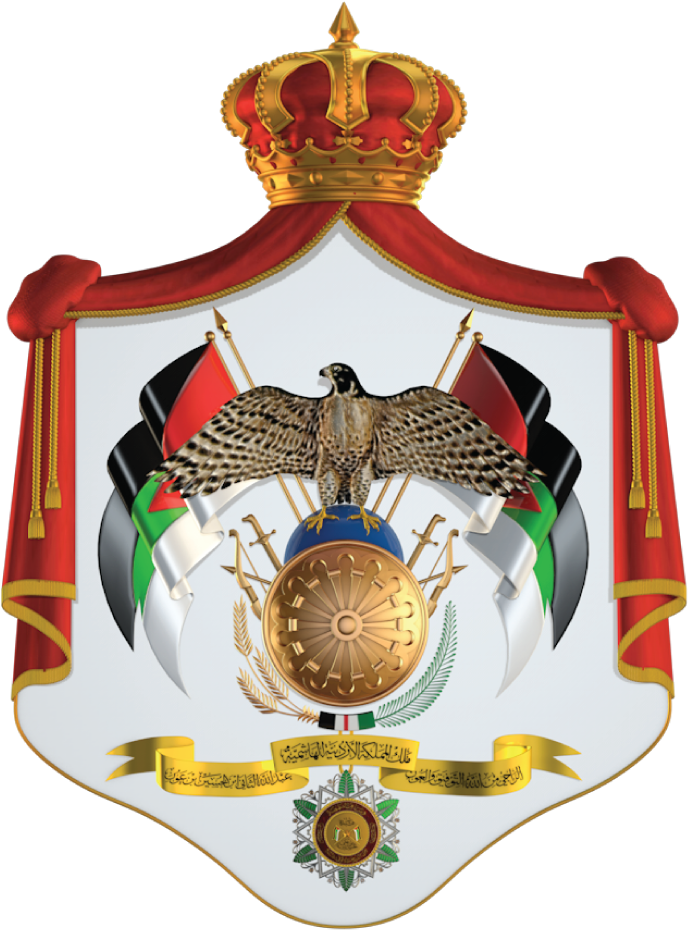 Download Coat Of Arms Of Jordan - Auhv Hghv K - Full Size PNG Image ...