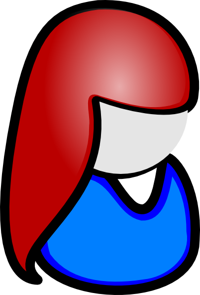 Download How To Set Use Red Haired Girl Icon Clipart - Full Size PNG ...