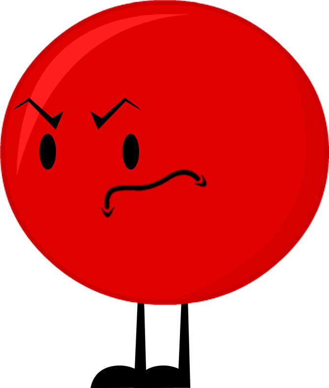 Download Red Ball Pose - Bfdi Boxing Glove - Full Size PNG Image - PNGkit