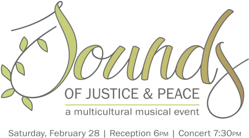 Download Sounds Of Justice And Peace - Calligraphy - Full Size PNG ...