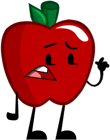 Download Apple Pose - Bfdi Apple - Full Size PNG Image - PNGkit