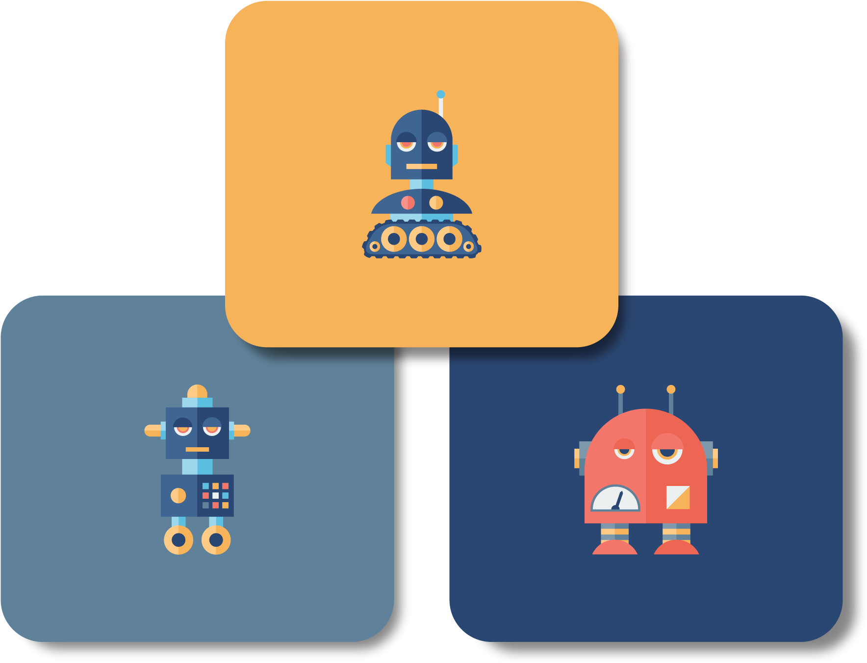Download Square Labels - Bots - Illustration - Full Size PNG Image - PNGkit