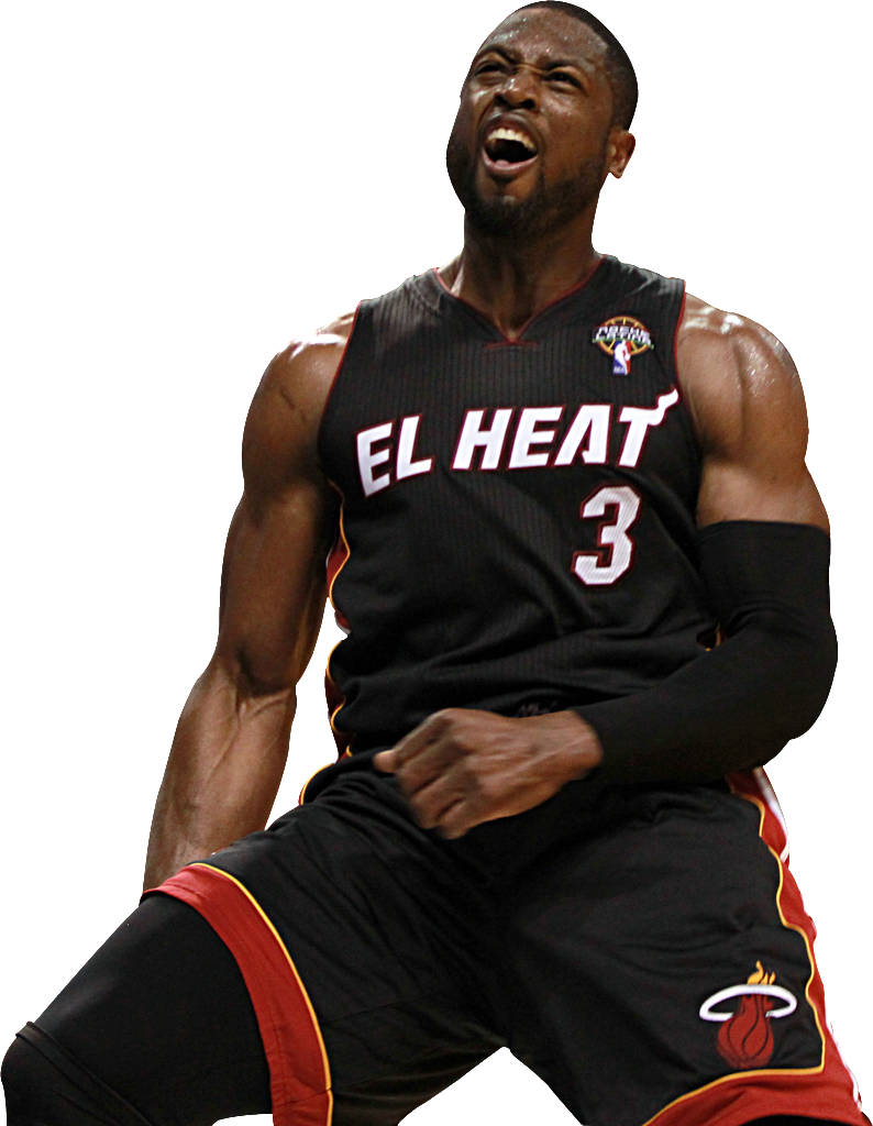 Download Transparent Dwyane Wade Render Photo Wade 1 - Dwyane Wade Nba ...