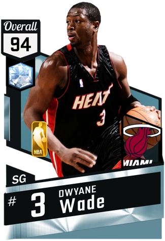 Download '06 Dwyane Wade Diamond Card - Reggie Miller Nba 2k17 - Full ...