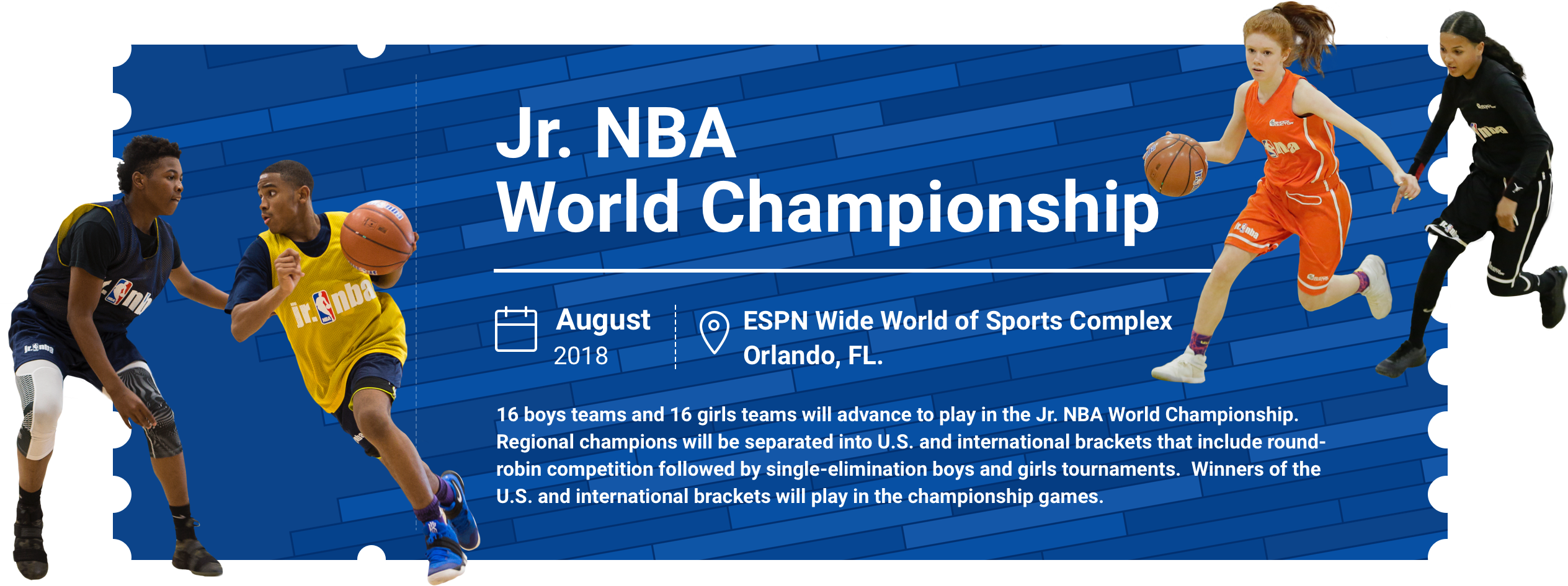 Download Jr Nba - Jr Nba World Championship - Full Size PNG Image - PNGkit