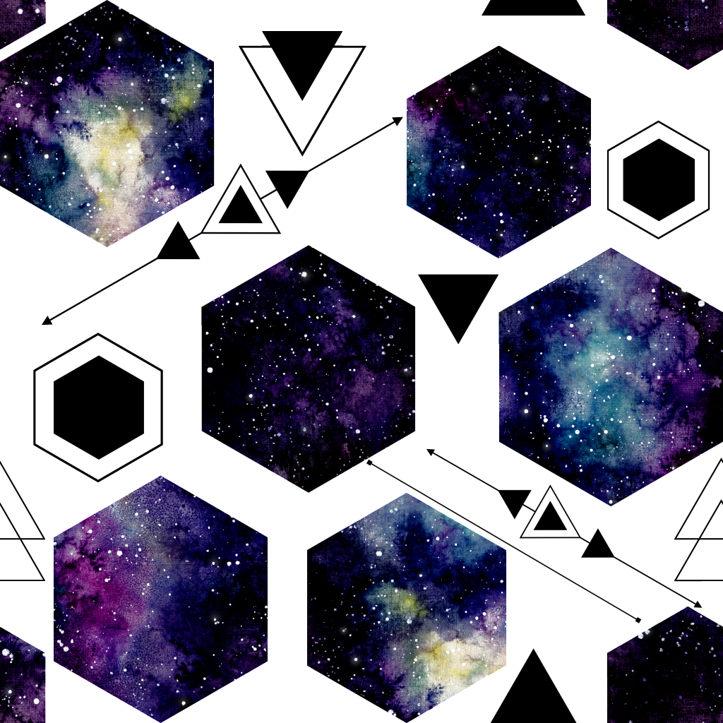 Download Hand Painted Purple Geometric Graphic Png Background ...