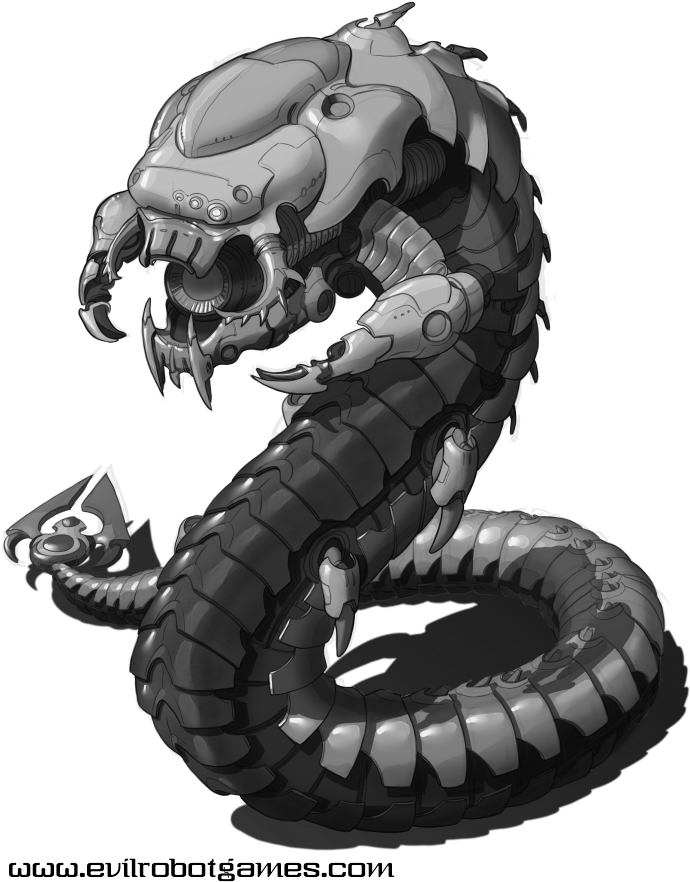 Download Mechanical Death Worm By Drawnentity On Deviantart - Sci Fi ...