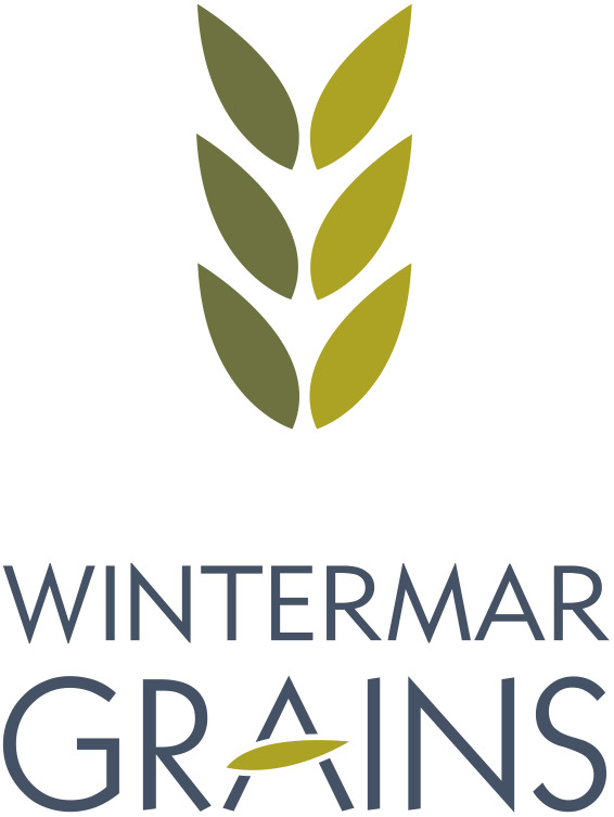 Download Wintermar Grains Logo W White Outlines - Seeds Logo - Full ...
