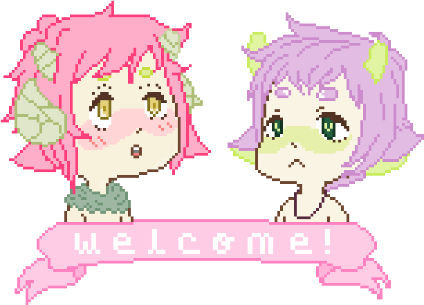 Download Deer Cuties Welcome Banner By Oni Onna-d7xgy10 - Welcome ...