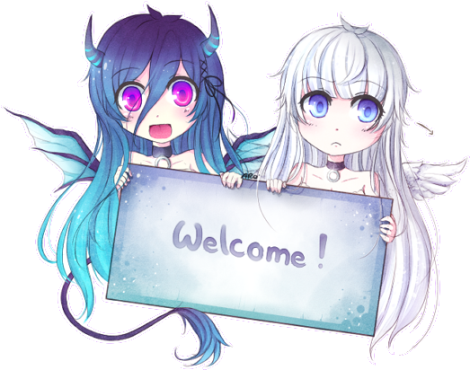 Download Transparent Welcome Anima Image Royalty Free Download - Anime ...