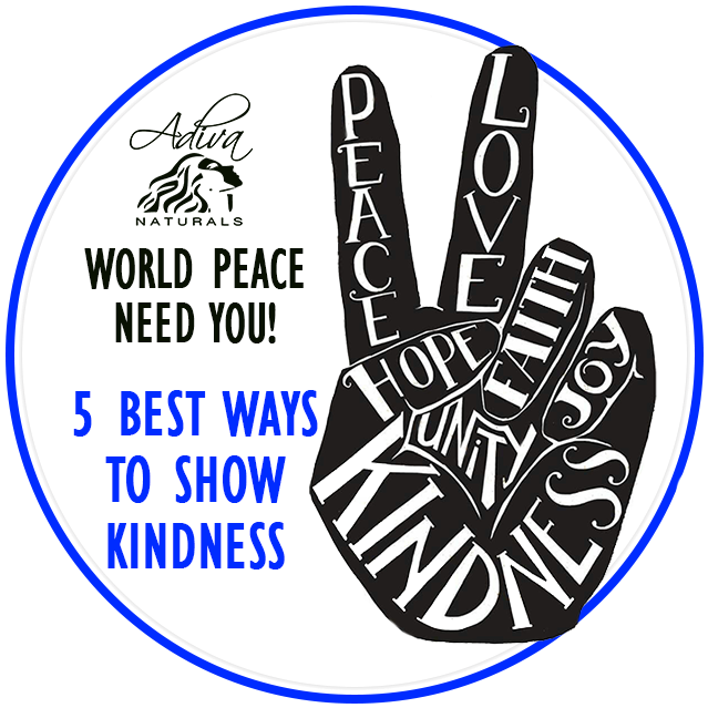 Download 5 Best Ways To Show Your Kindness - Peace Sign Hand - Full ...