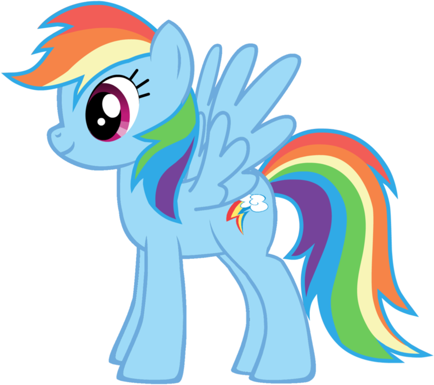 Download Rainbow Dash Template - Rainbow Dash Pony Creator - Full Size ...