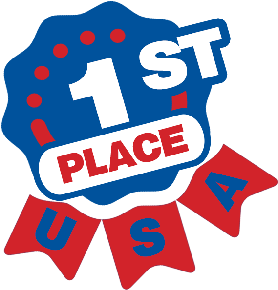 Download 1st Place Usa Icon - Full Size PNG Image - PNGkit