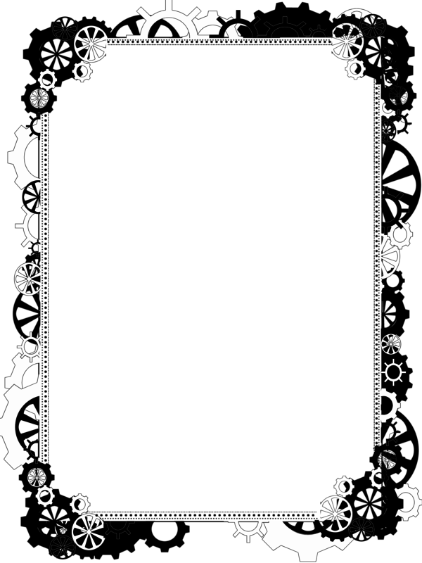 Download Steampunk Clip Art Borders Bdr Png Steampunk Bling - Steampunk ...