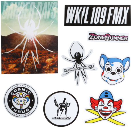 Download Stickers - Danger Days-true Lives Of The Fabulous Killjoys Lp ...