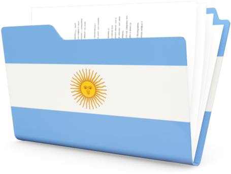 Download Illustration Of Flag Of Argentina - Croatia Folder Icon - Full ...