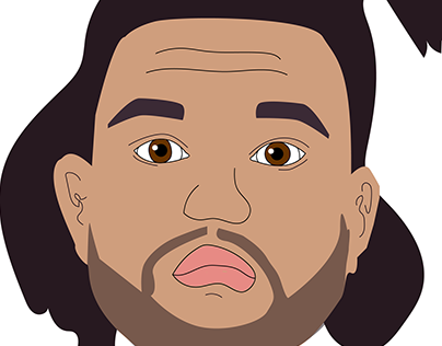 Download Transparent The Weeknd Cartoon Sticker - Weeknd Clipart - PNGkit