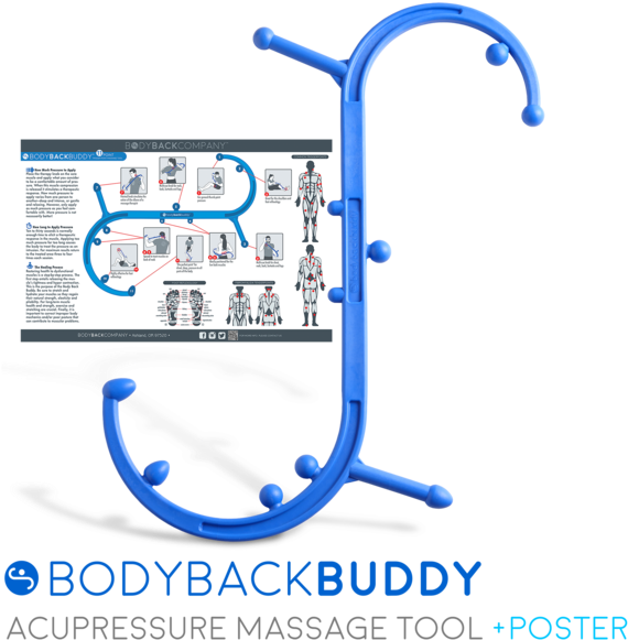 Download Body Back Buddy Trigger Point Self Massage Tool And - Body ...