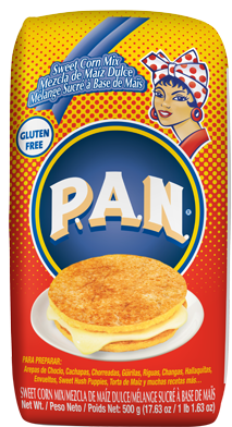 Download N Sweet Corn Mix Gluten Free - P.a.n Harina Blanca - Pre ...