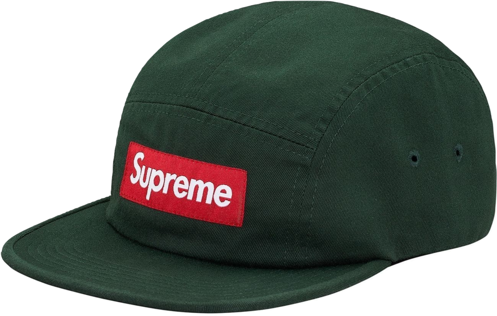 Download Supreme Washed Chino Twill Camp Cap Magenta - Full Size PNG ...